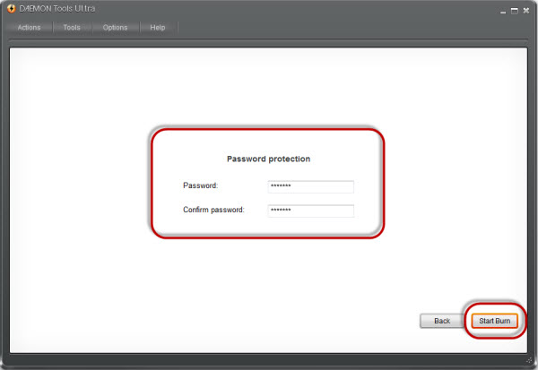 An encrypted CD as a way to protect your data